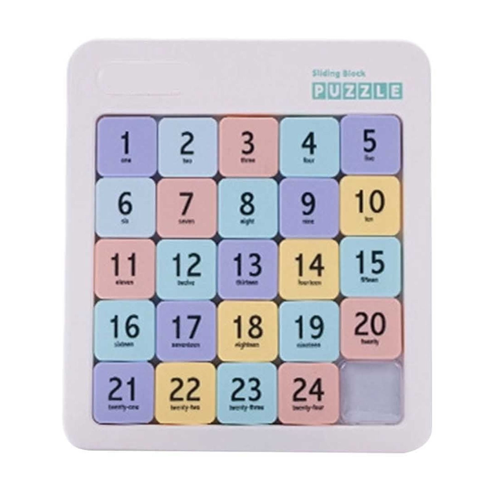 CanGonggg Sliding Puzzle Toy Educational Brain Teaser Game For Kids ...