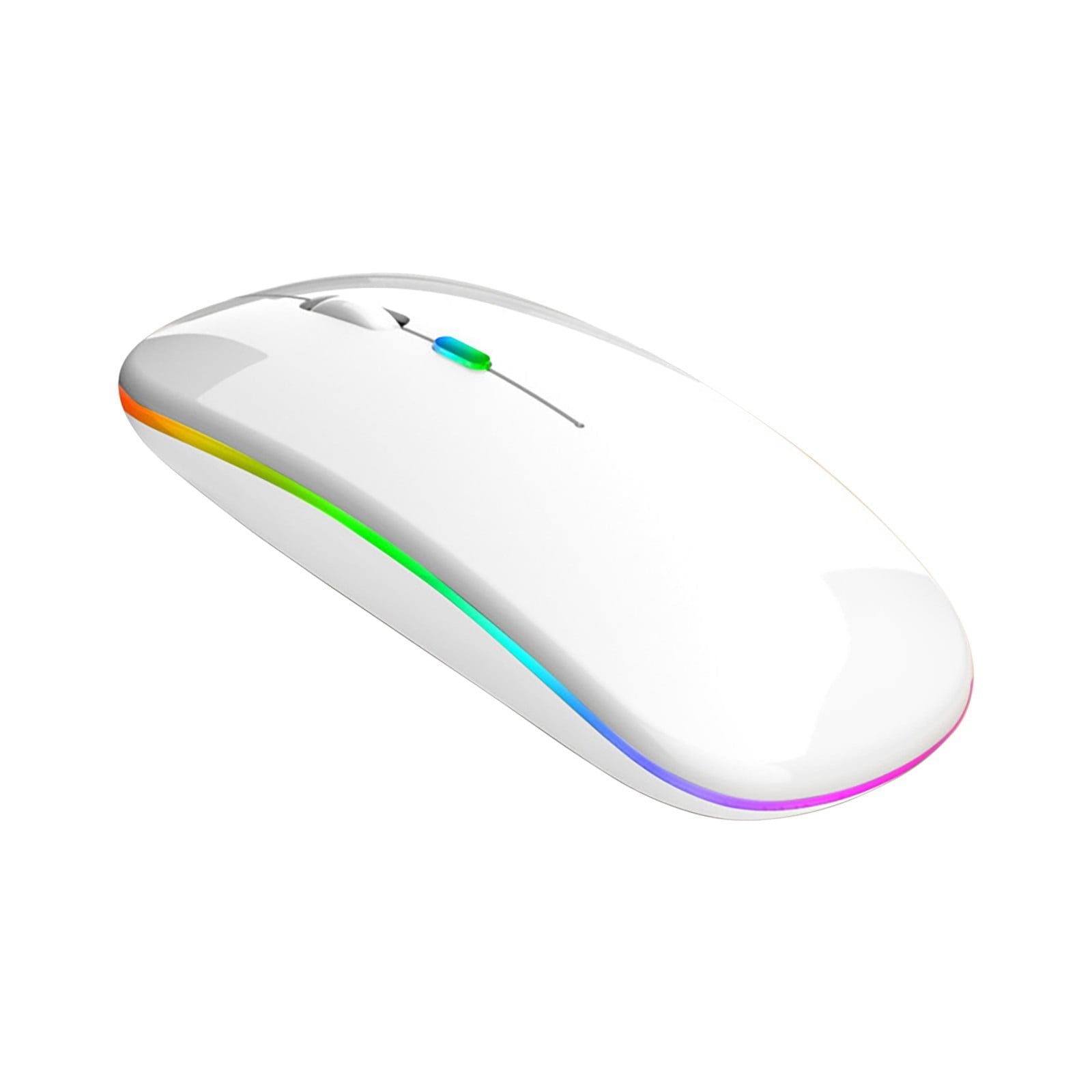 CanGonggg Wireless Rechargeable LED Lighted Mice Silent 2.4G Wireless ...