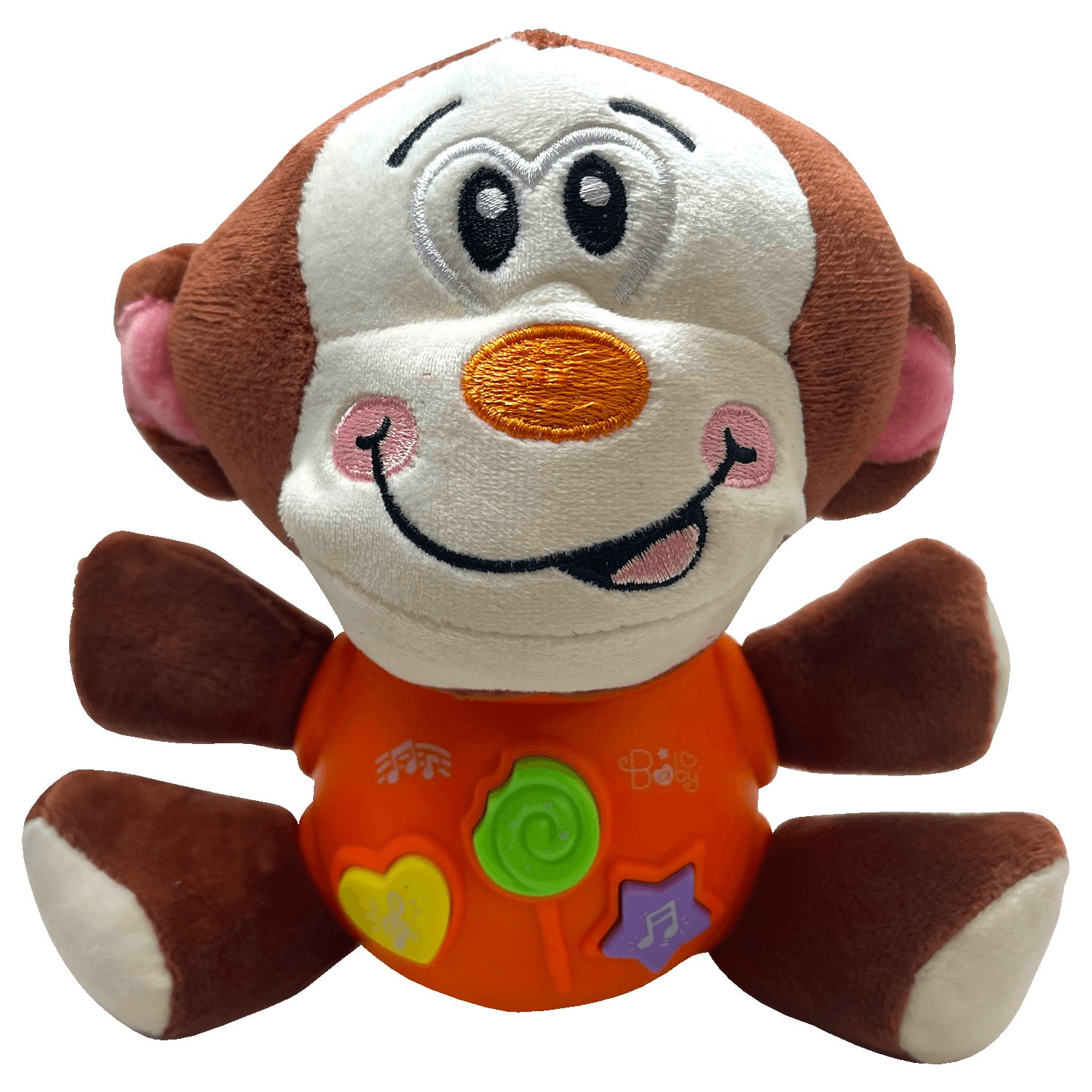 Canaan Educational Plush Toy, Lights & Learning Monkey Musical Plush ...