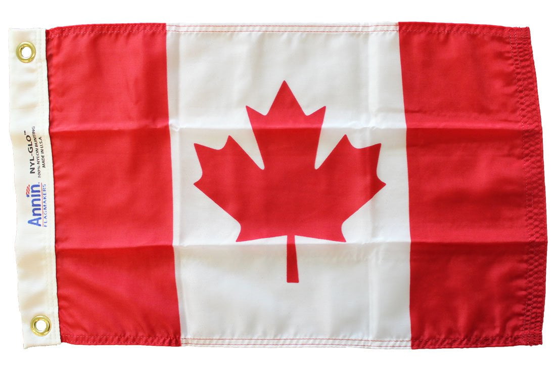Canada - 12"X18" Nylon Flag - Walmart.com