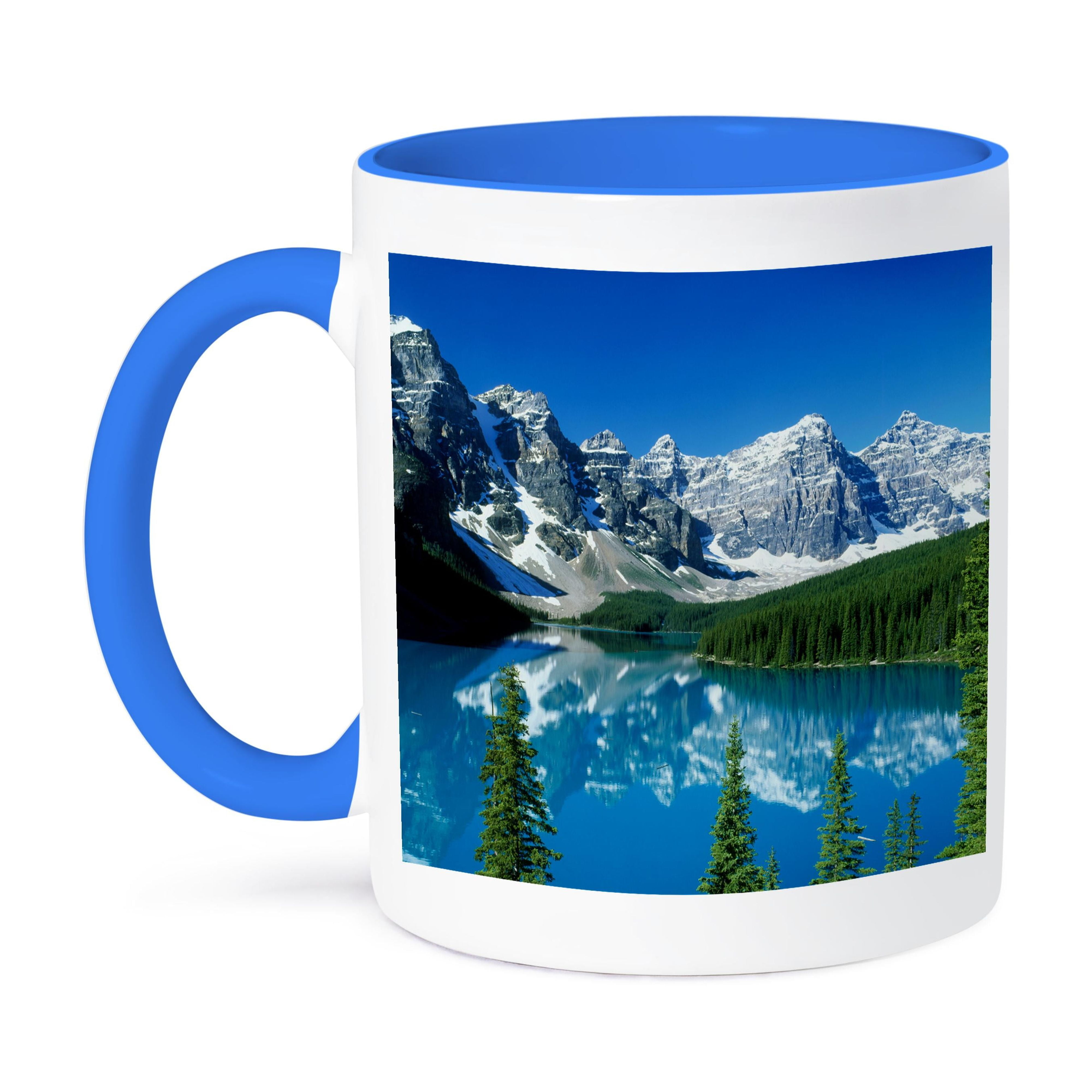 Canada, Alberta, Banff Np, Wenkchemna Peaks Reflected In Moraine Lake ...