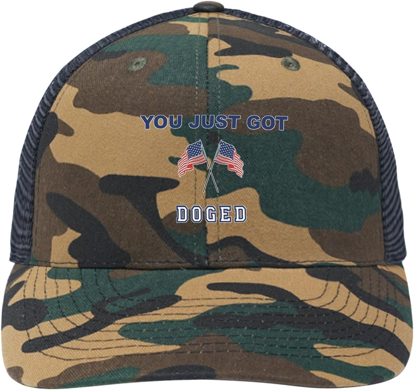 Canada America Usa Map Trucker Hat Fashion Flat Bill Brim Hat ...