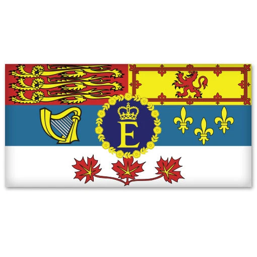 Canada Canadian Flag Royal Standard Car Sticker Phone Decal Water ...