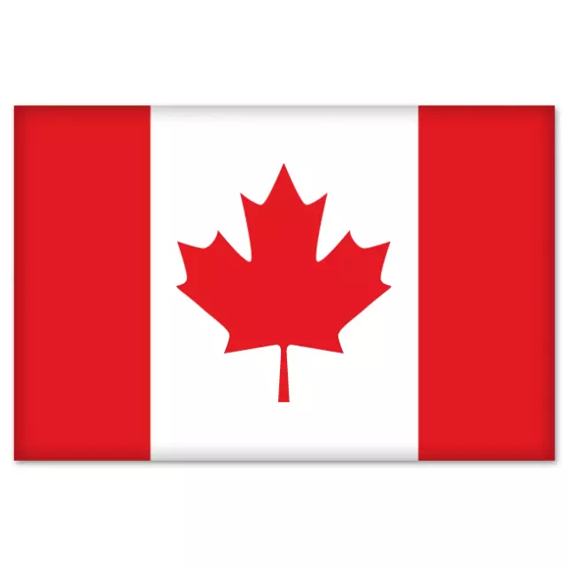 Canada Canadian Flag Sticker Decal Phone Decal Water Bottle Stickers ...