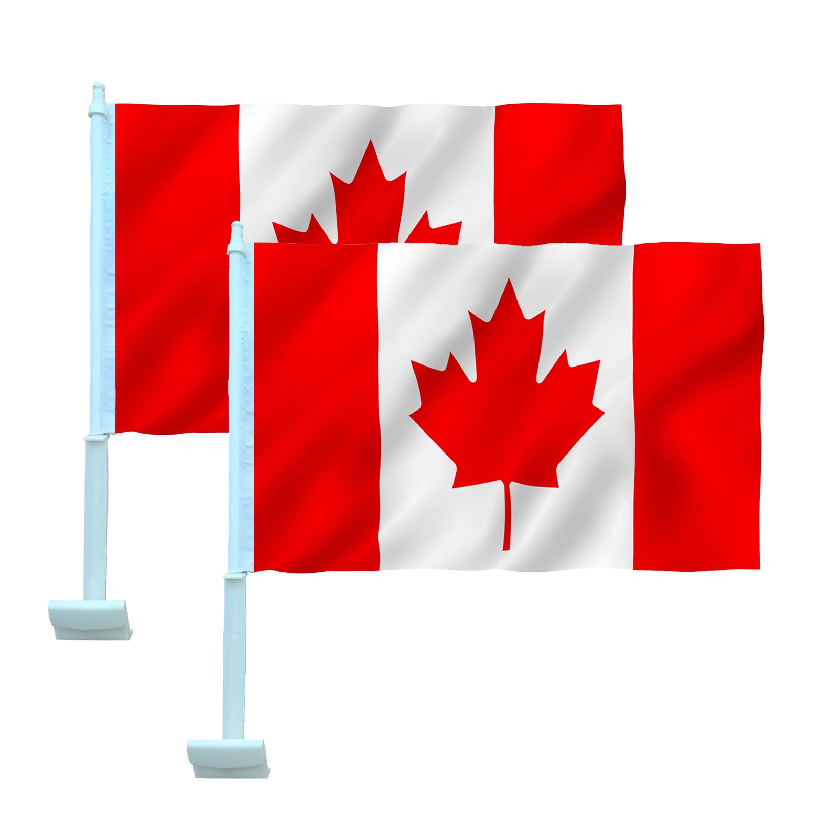 Canada Car Flag Countries Auto Flag with Window Clip Flagpole Mount ...