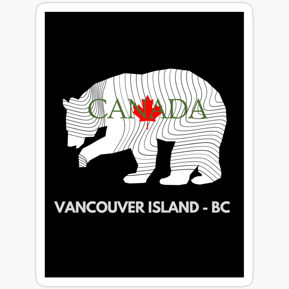 Canada Collection - Vancouver Island - Bc Sticker Phone Decal Water ...
