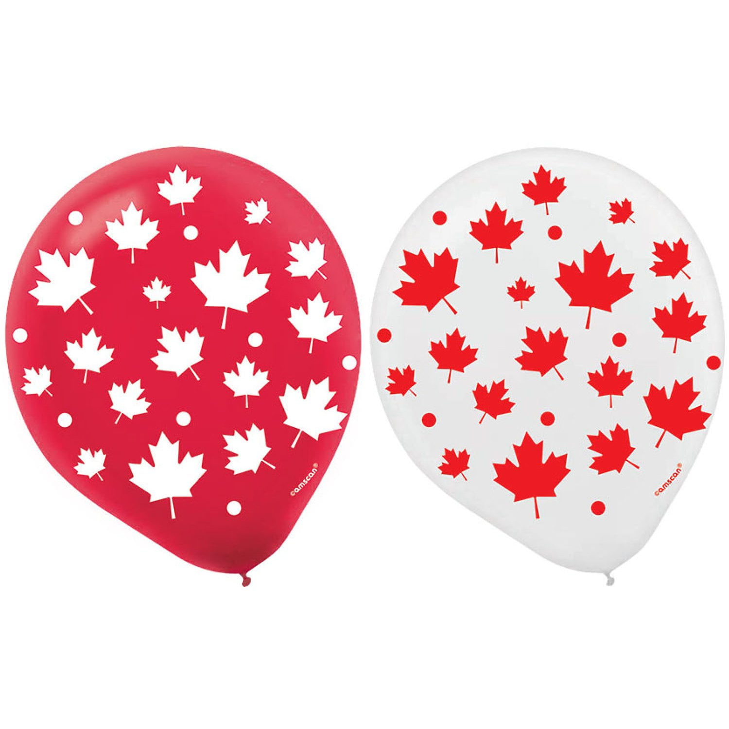Canada Day Canadian Flag Patriotic Holiday Theme Party Decoration Latex ...