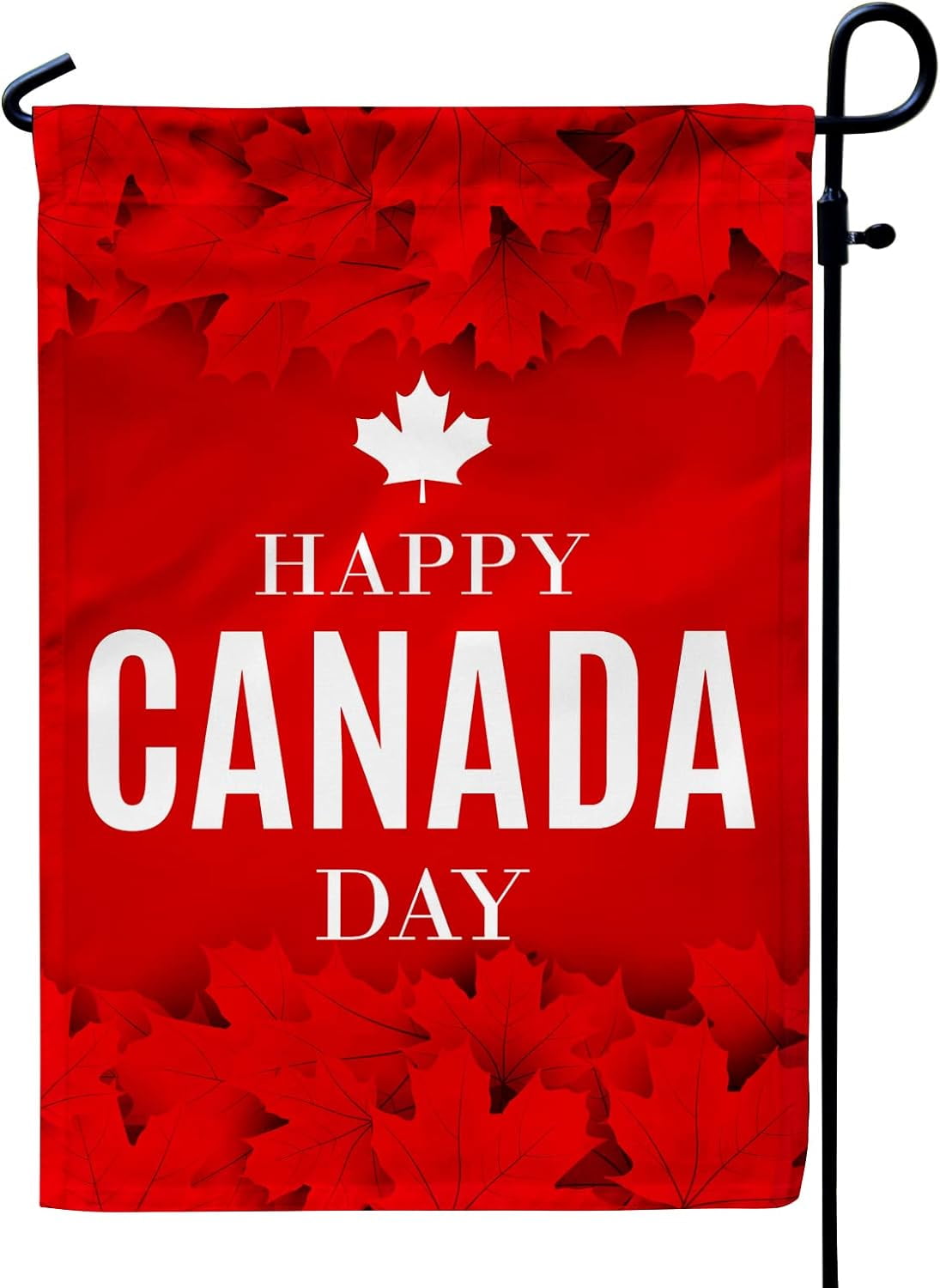 Canada Day Decorations, Happy Canada Day Garden Flag, Double Sided ...