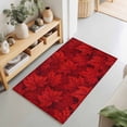 Canada Day Red Maple Leaves Rectangle Area Rug 2x3ft,Living Room Rug ...