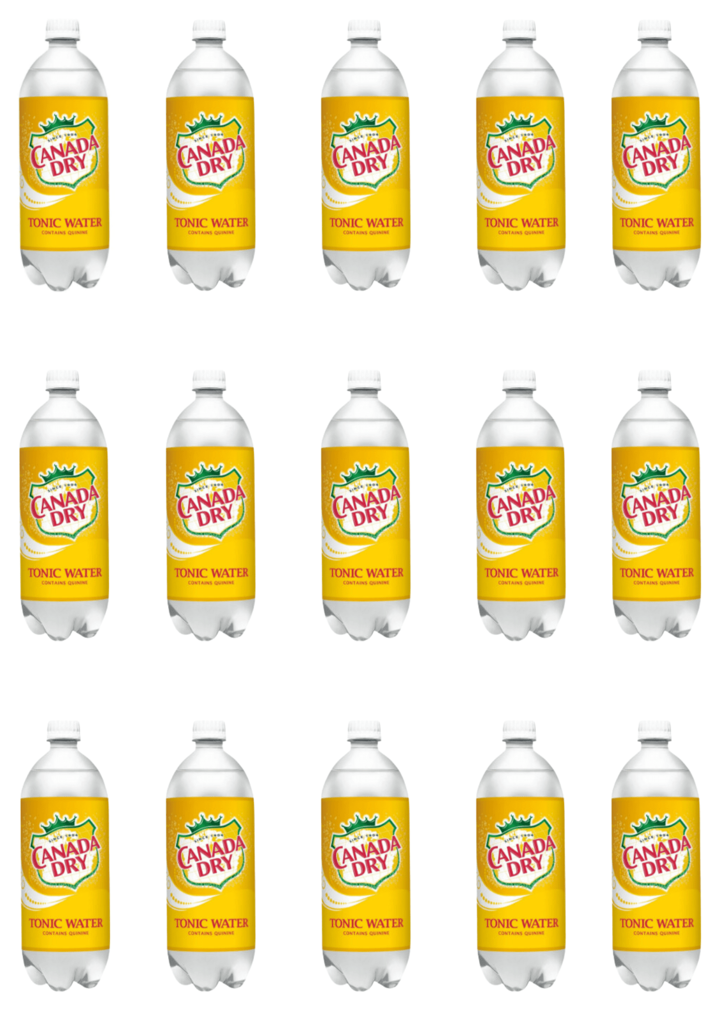 Canada Dry 1 Liter Drink Mixers - Tonic, Zero Tonic, Club Soda, and ...