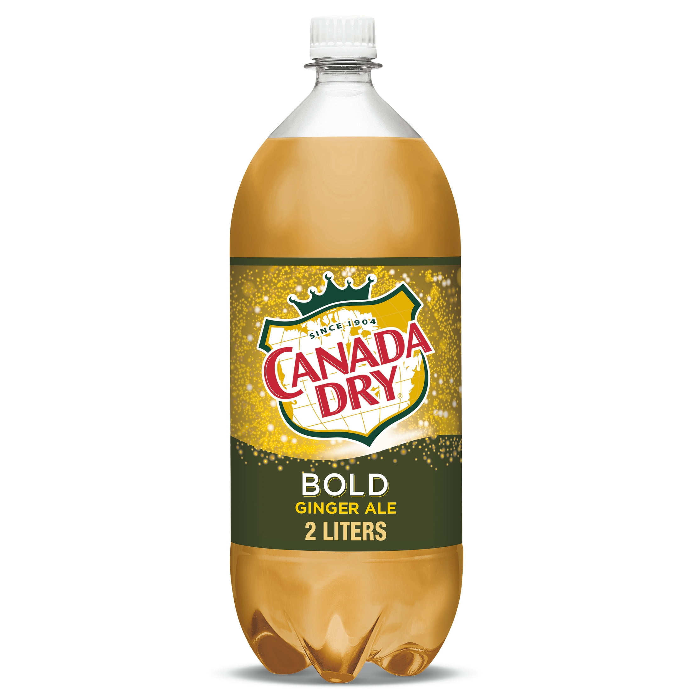 Canada Dry Caffeine Free Bold Ginger Ale Soda Pop, 2 L, Bottle ...
