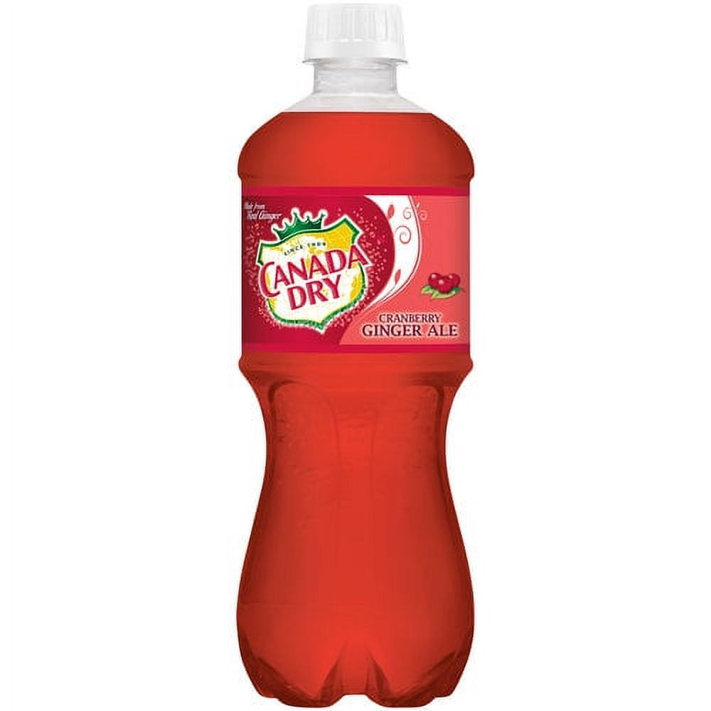 Canada Dry Caffeine-Free Cranberry Ginger Ale, 20 Fl. Oz. - Walmart.com