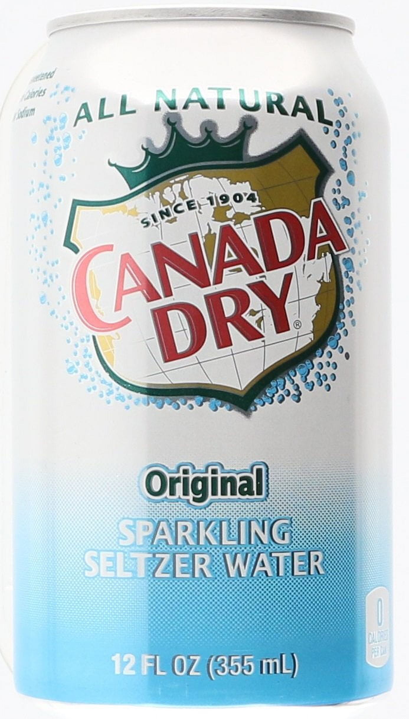 Canada Dry, Sparkling Seltzer, 12 Fl Oz - Walmart.com