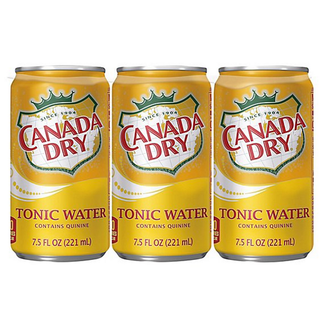 Canada Dry Tonic Water, Mini Cans 7.5oz, Pack of 24 - Walmart.com