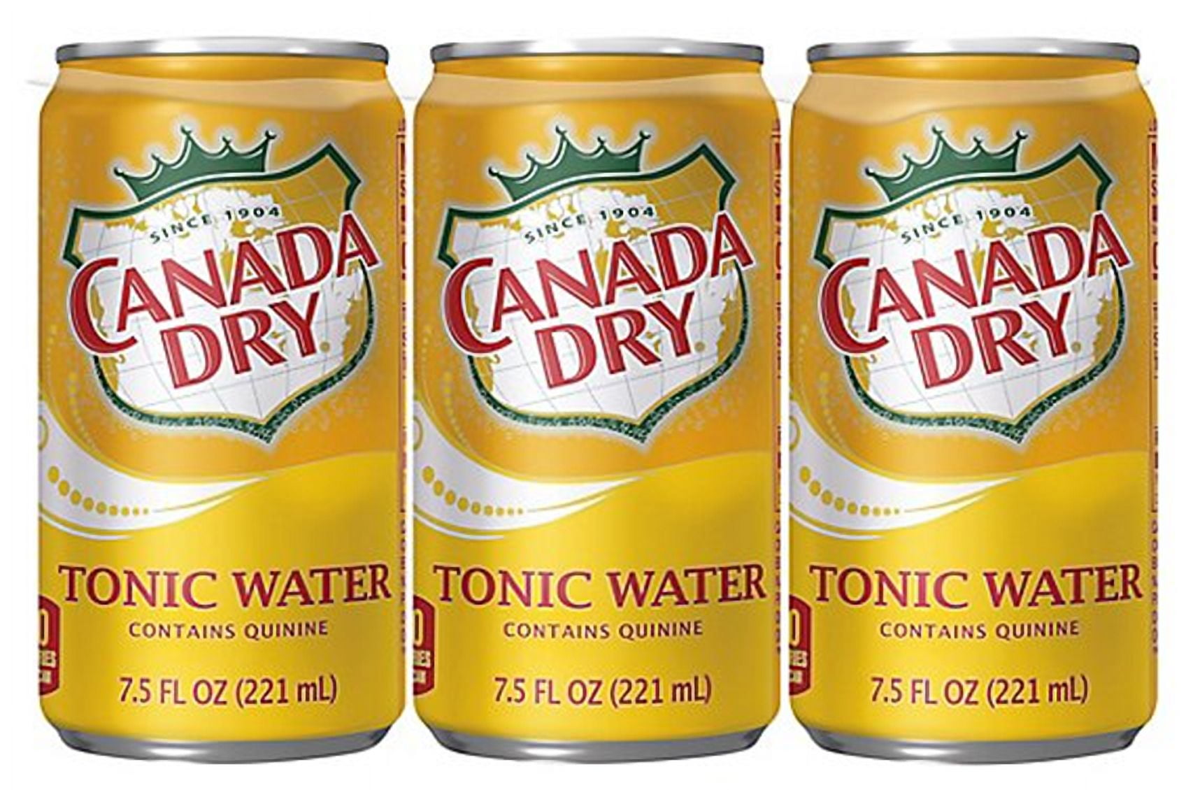Canada Dry Tonic Water, Mini Cans 7.5oz, Pack of 24 - Walmart.com