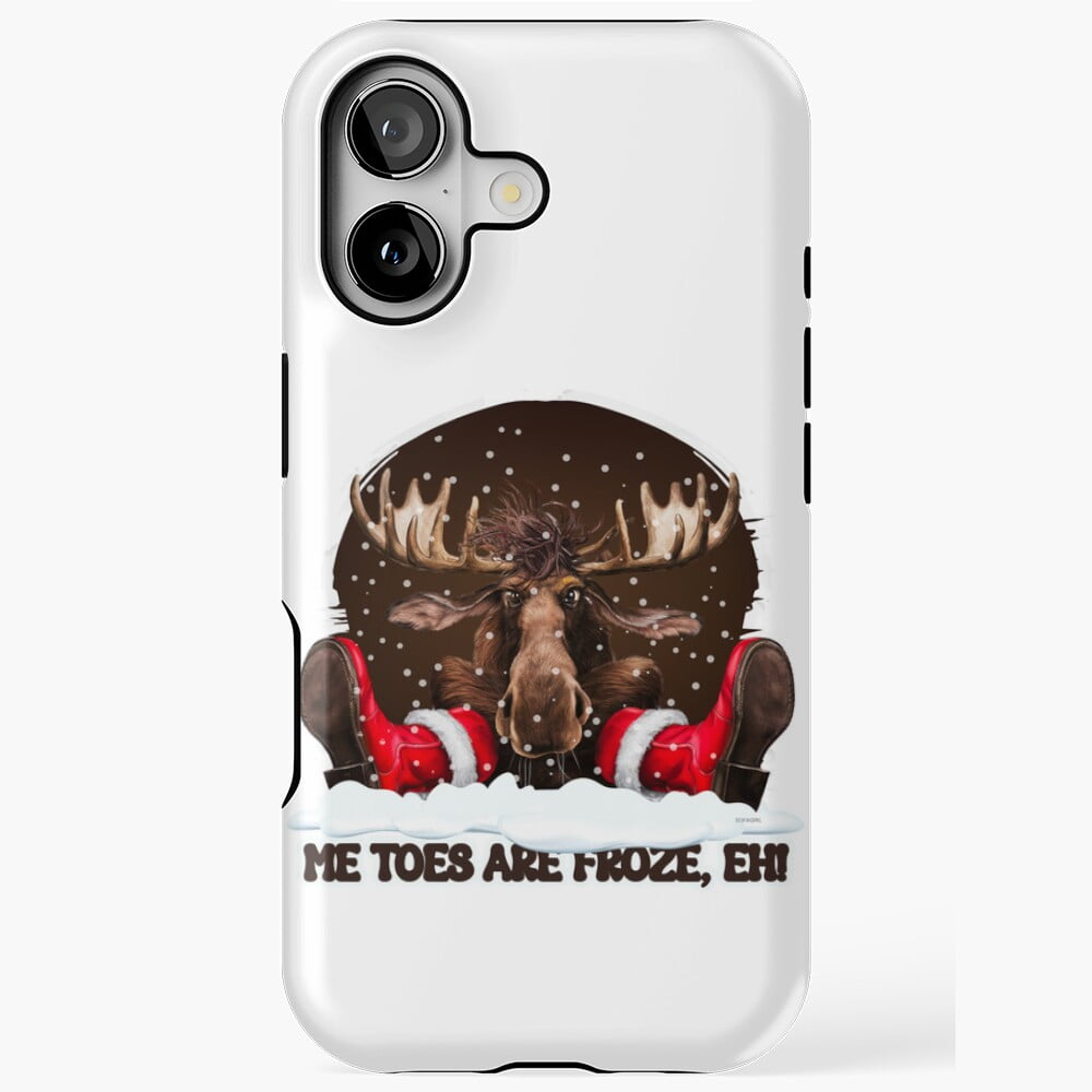 Canada East Coast Holiday Moose Phone Case 17 16 15 14 13 12 11 Pro Max ...