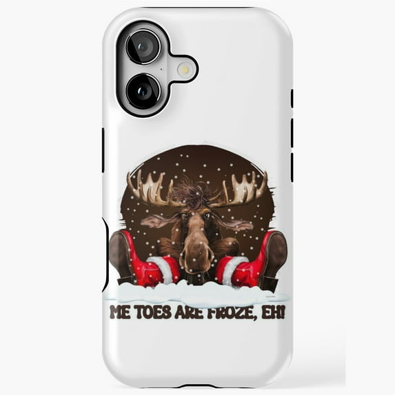 Canada East Coast Holiday Moose Phone Case 17 16 15 14 13 12 11 Pro Max ...
