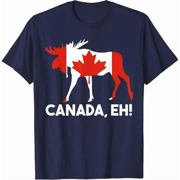 Canada, Eh! Funny Canadian And Proud Moose Graphic Theme New H44464 ...