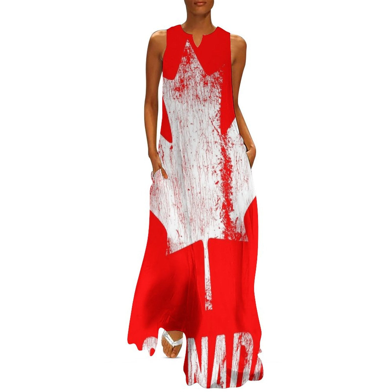 Canada Established 1867 Long Dress Casual dresses womans clothing women ...