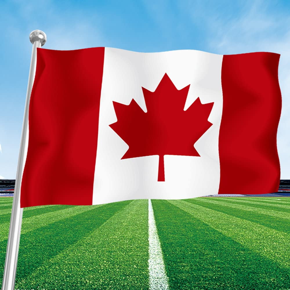 Canada Flag 150 x 90 cm with 2 Metal Eyelets Large National Flag Canada ...