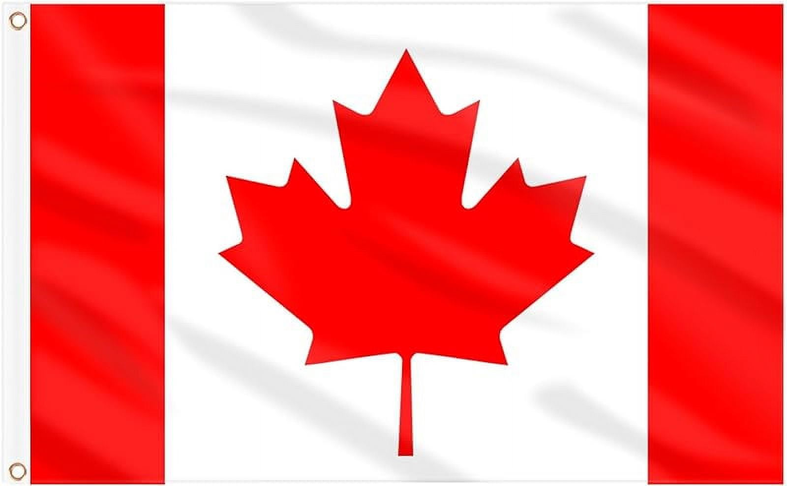 Canada Flag 3 x 5 Ft, Large Canadian Flags for Outside - Double Side ...