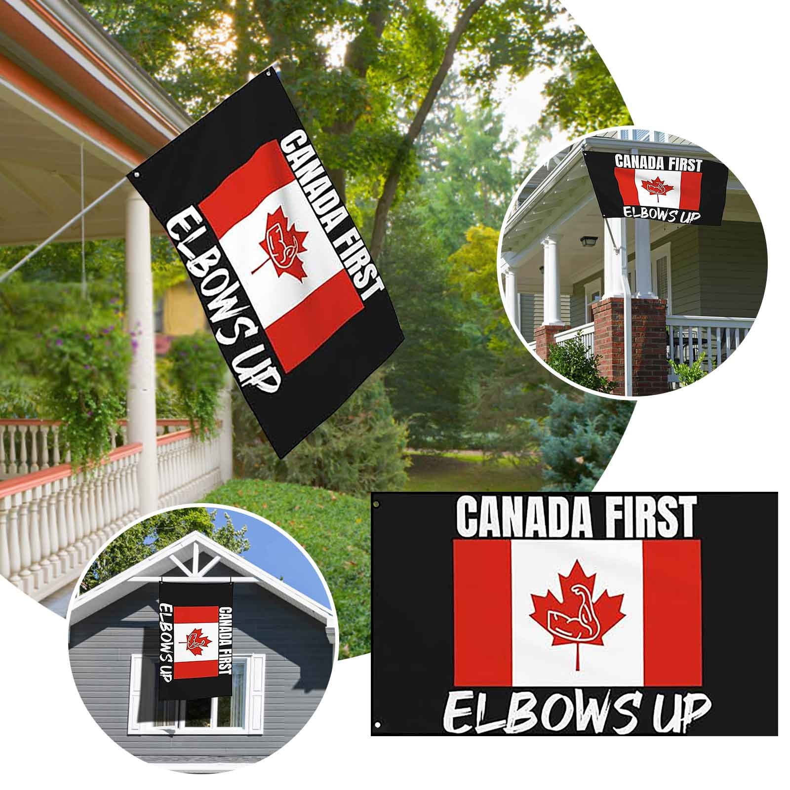 Canada Flag 3x5FT Outdoor Indoor Polyester Banner | Bright Colors ...