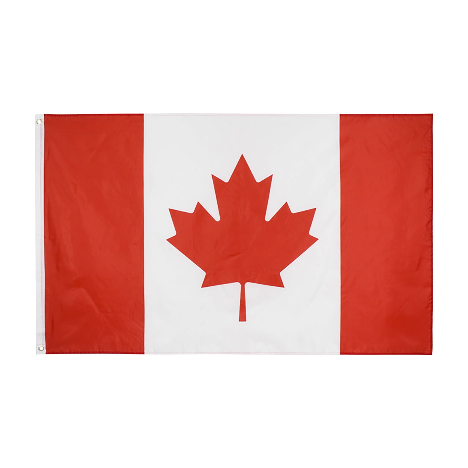 Canada Flag - 5x3 Ft - Polyester Canadian Banner - Fade Resistant ...