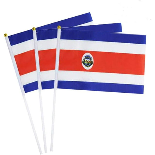 Canada Flag Canadian Small Stick Mini Hand Held Flags Decorations 1 ...