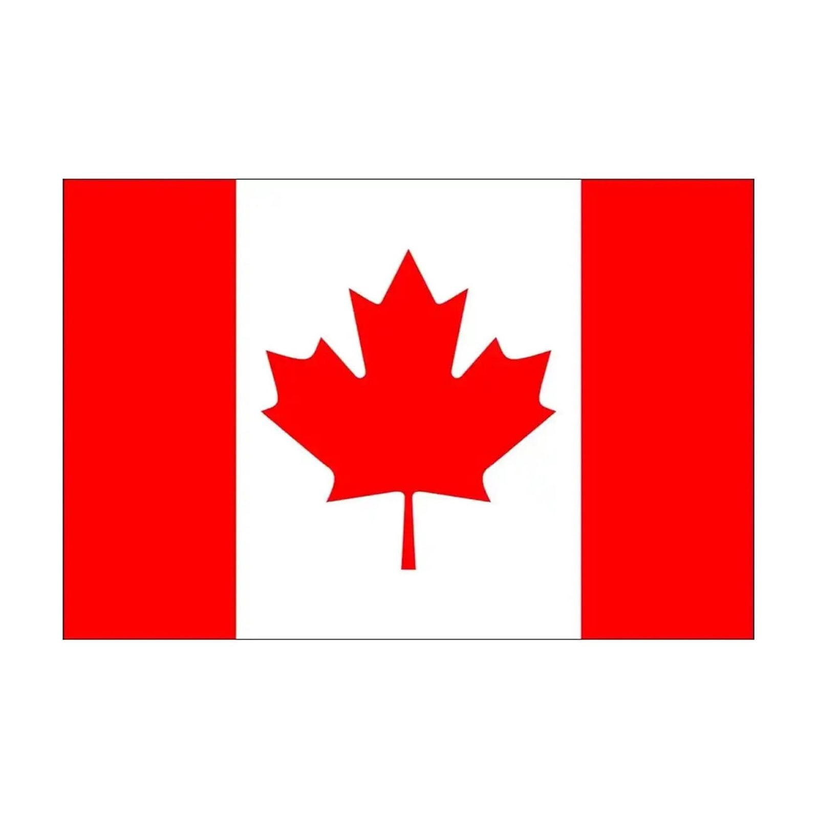 Canada Flag Car Hood Cover Stretchable Polyester Automotive Decoration ...