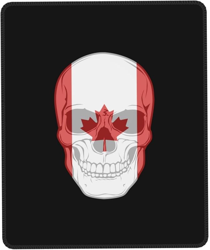 Canada Flag Map Mouse Pad 10 x 12 inch Mousepad Office Desk Mat for ...