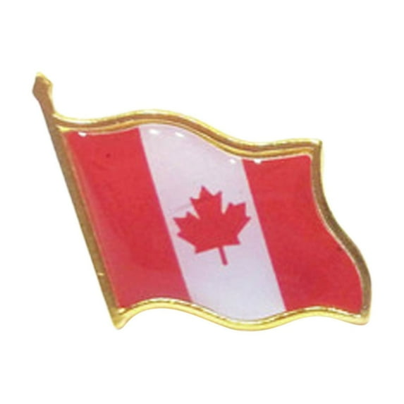 Canada Flag Pin Canadian National Lapel Brooch Patriotic Badge Maple Leaf Jewelry for Men Women ...
