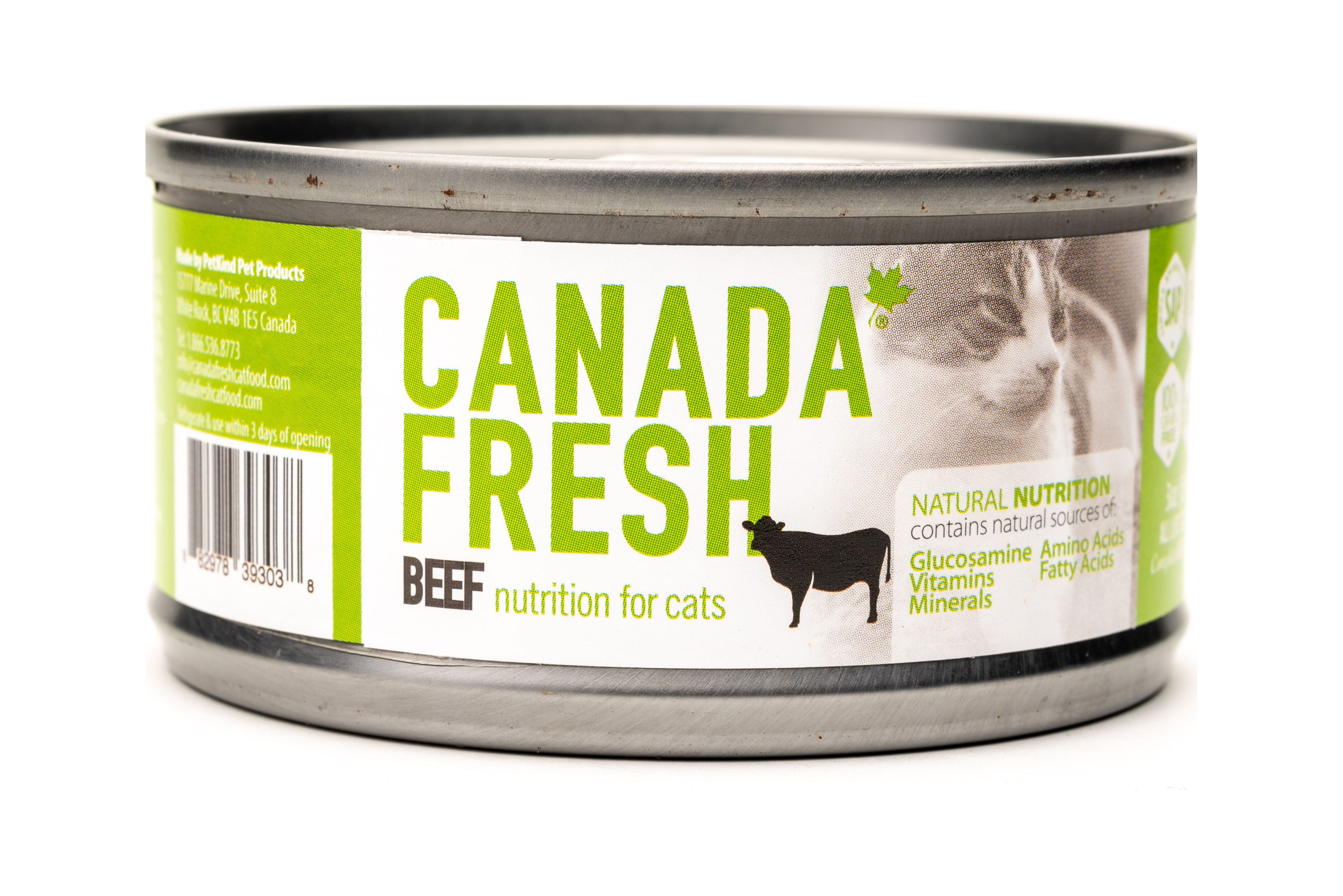 Canada Fresh Beef Wet Cat Food, 3-oz - Walmart.com