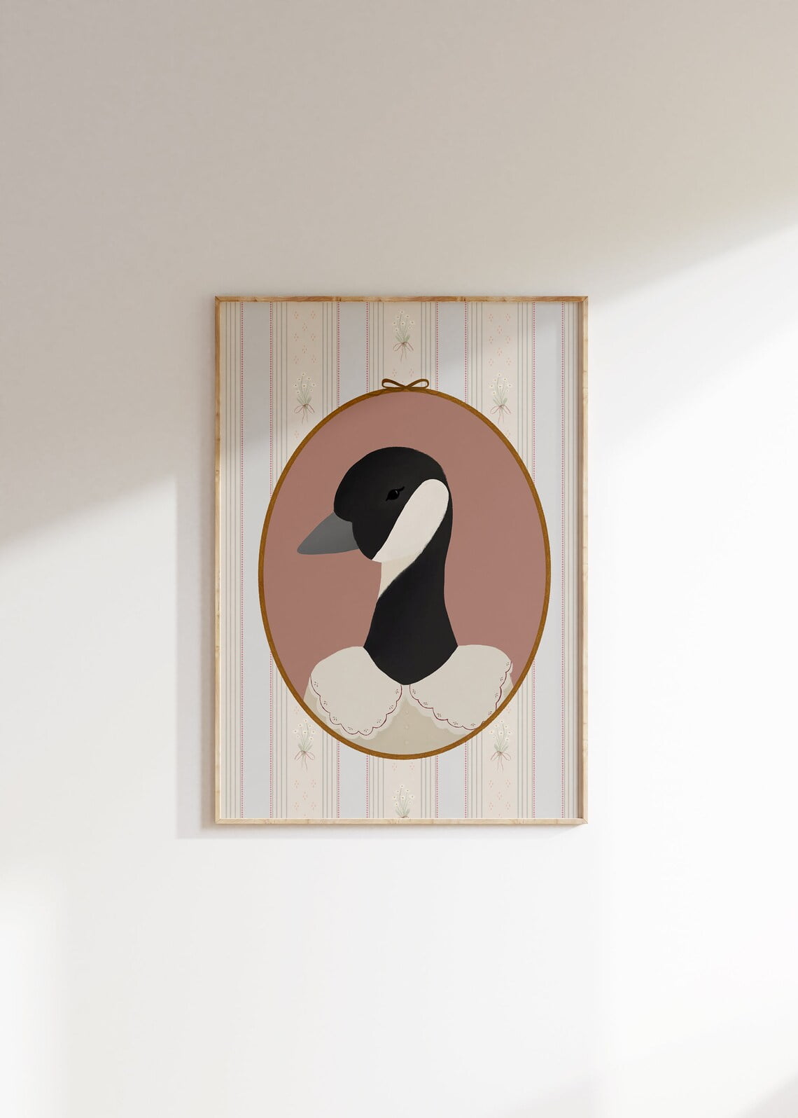 Canada Goose Abstract Vintage Goose Print Grandmillenial Art Vintage ...