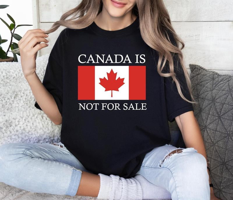 Canada Is Not For Sale T. Free Canada T. T Unisex Comfort Tee T Shirt, Color: Navy, Size: 5XL ...