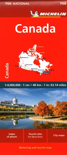 Canada - Michelin National Map 766 - Walmart.com