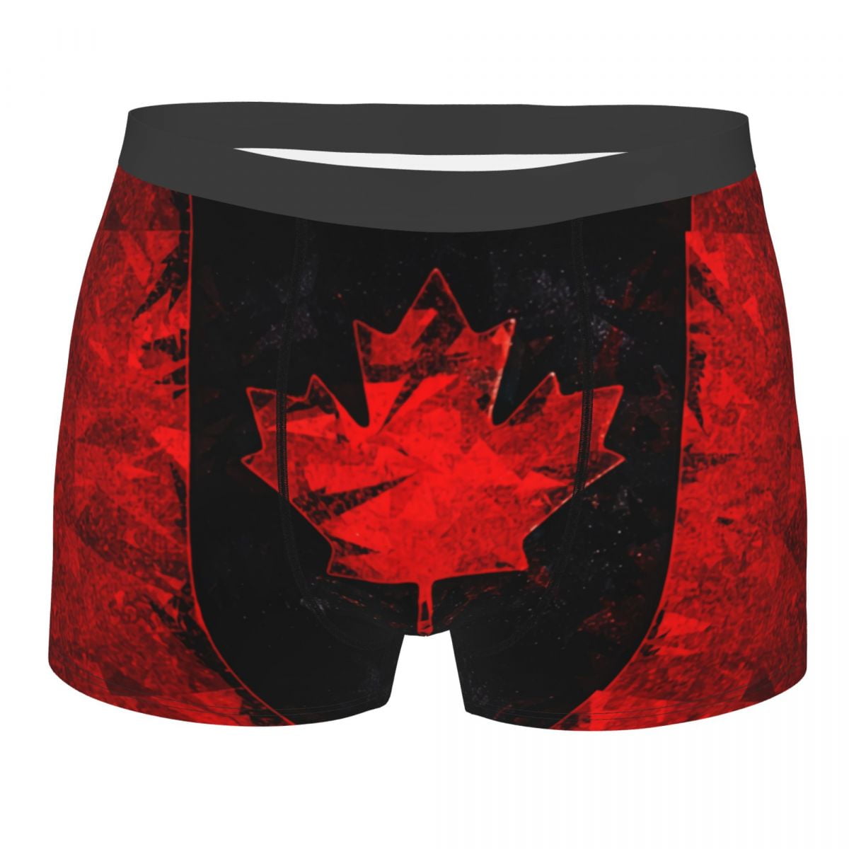 Canada Maple Leaf Canadian Flag Boxer Shorts For Men 3D Printed Male ...