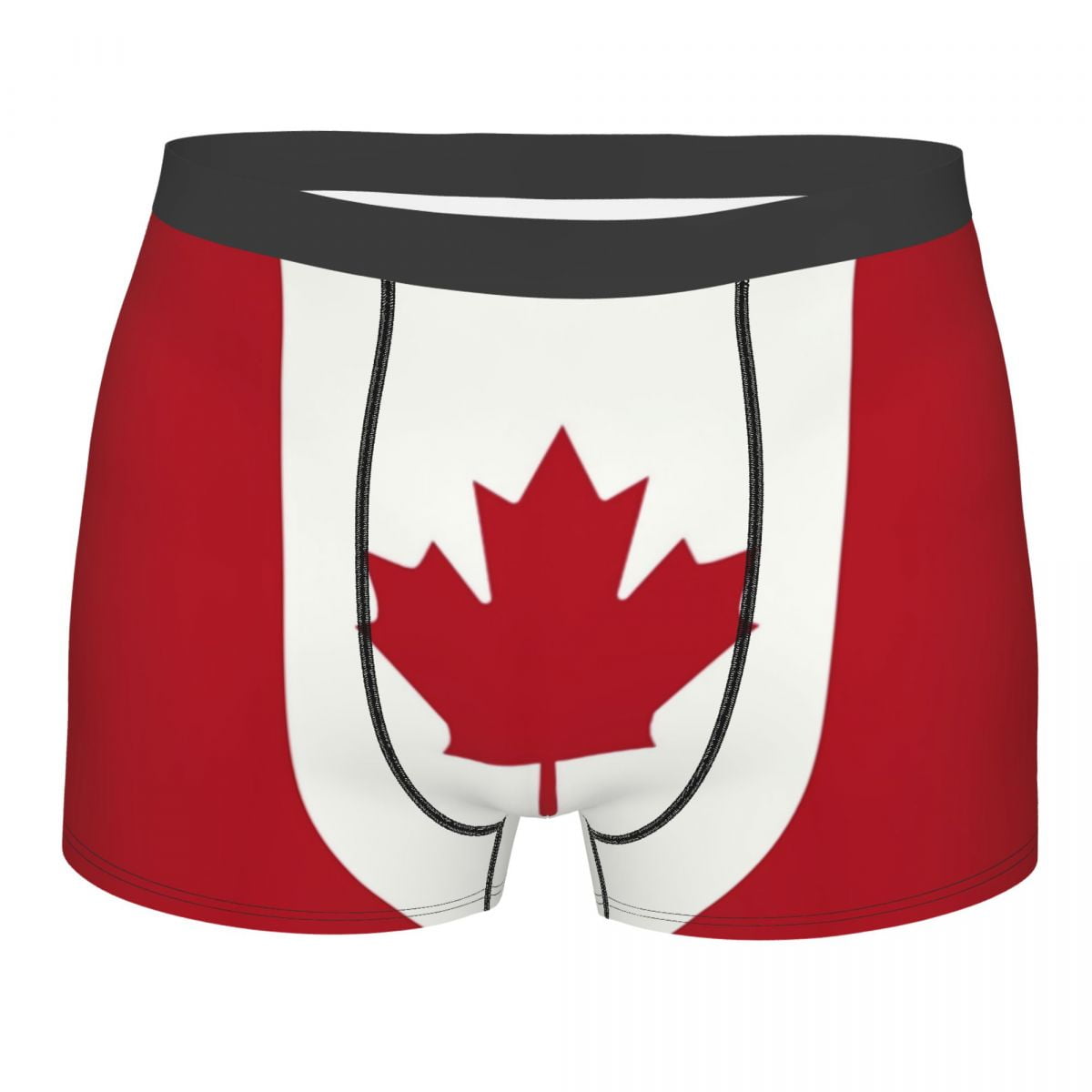 Canada Maple Leaf Canadian Flag Boxer Shorts For Men 3D Printed Male ...
