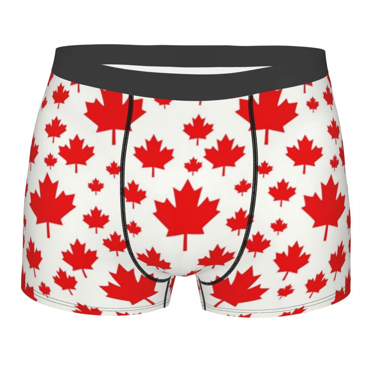 Canada Maple Leaf Canadian Flag Boxer Shorts For Men 3D Printed Male ...