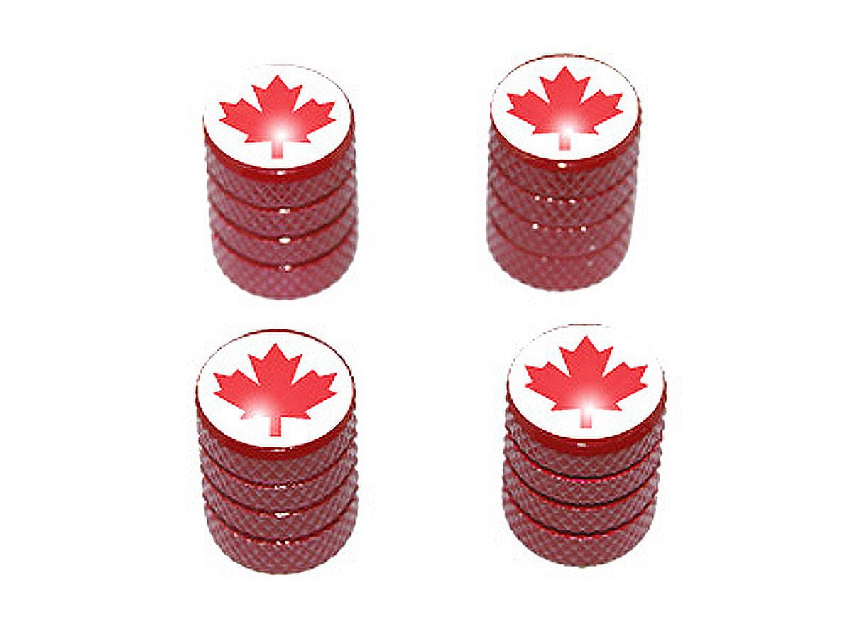 Canada Maple Leaf - Valve Stem Caps - Walmart.com