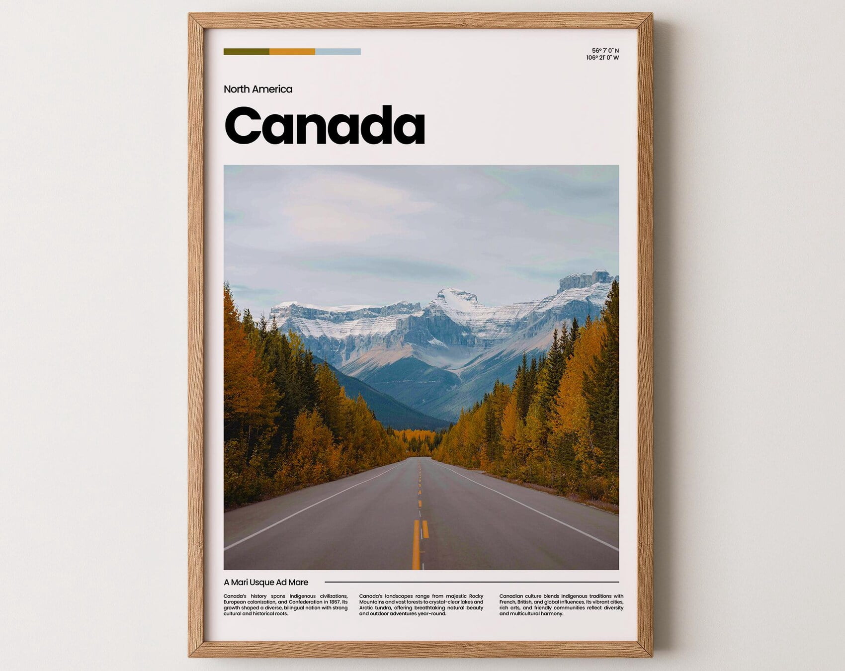 Canada Poster, Canada Print, Canada Photo, Canada Art, North America ...