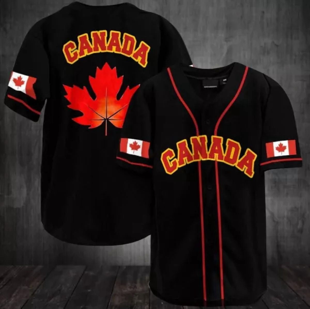 Canada Red Baseball Jersey Shirt Gift Men Women - Hot Sale 2026 ...