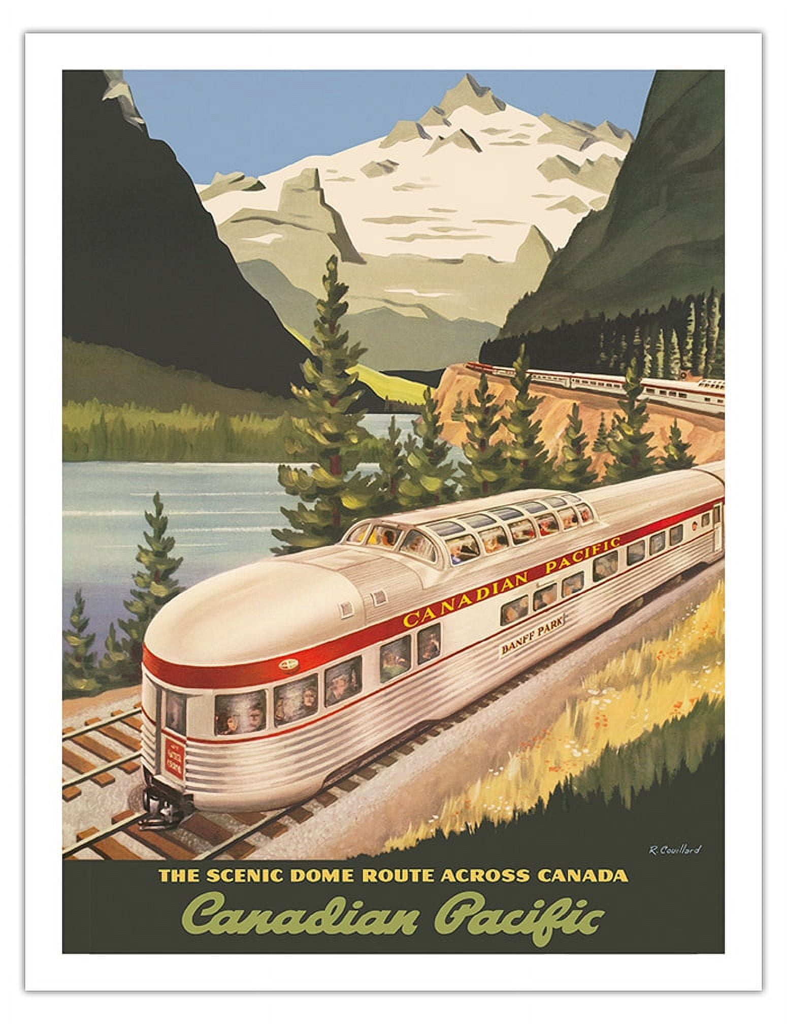 Canada - Scenic Dome Route - Canadian Pacific Railway - Vintage ...