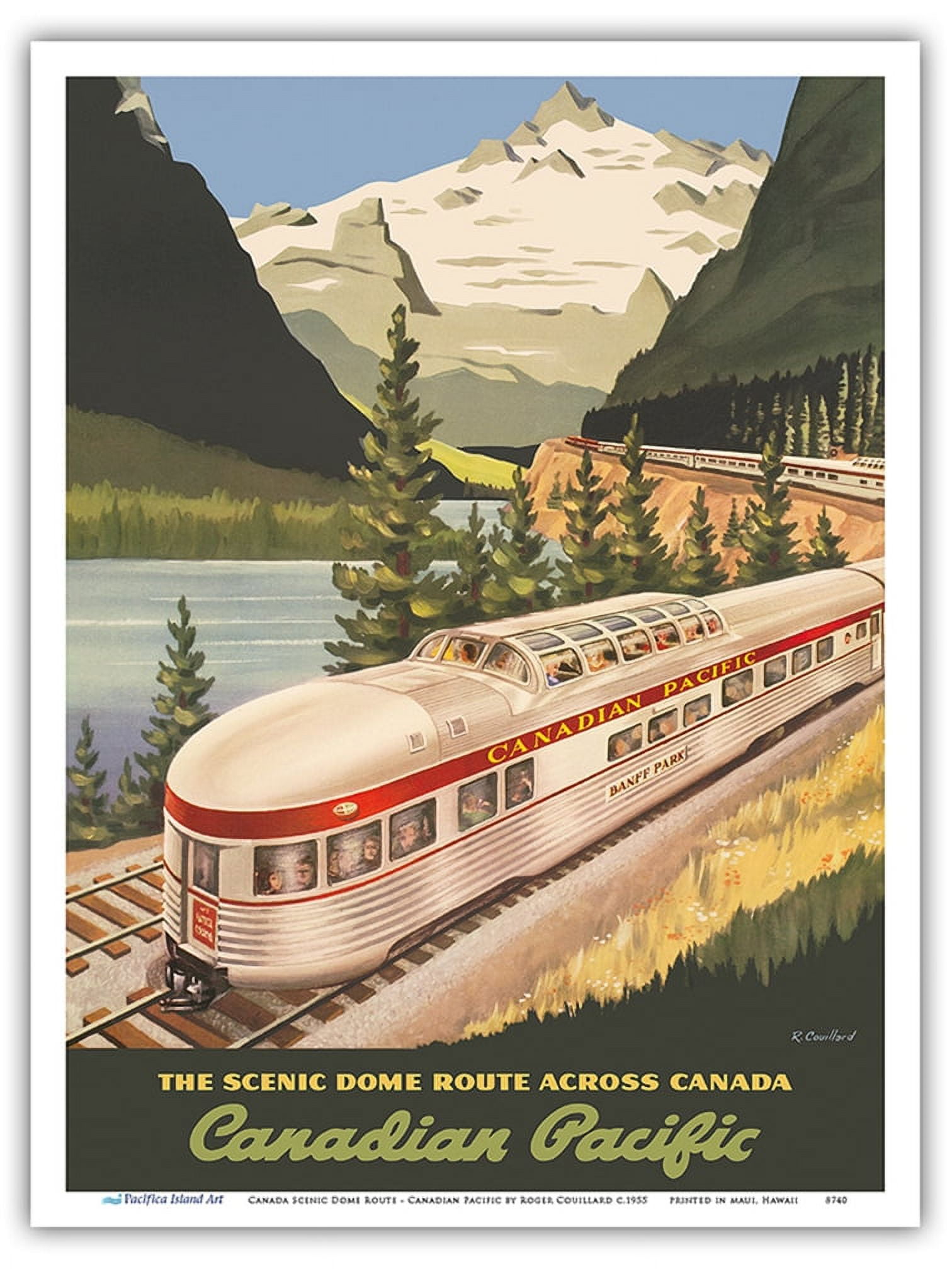 Canada - Scenic Dome Route - Canadian Pacific Railway - Vintage ...
