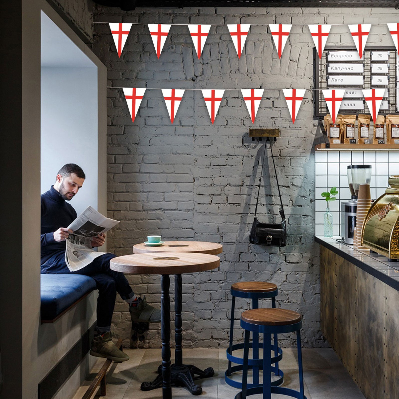 Canada String Flag Pennant Banner 25pc Canadian Flags Bunting Banner ...