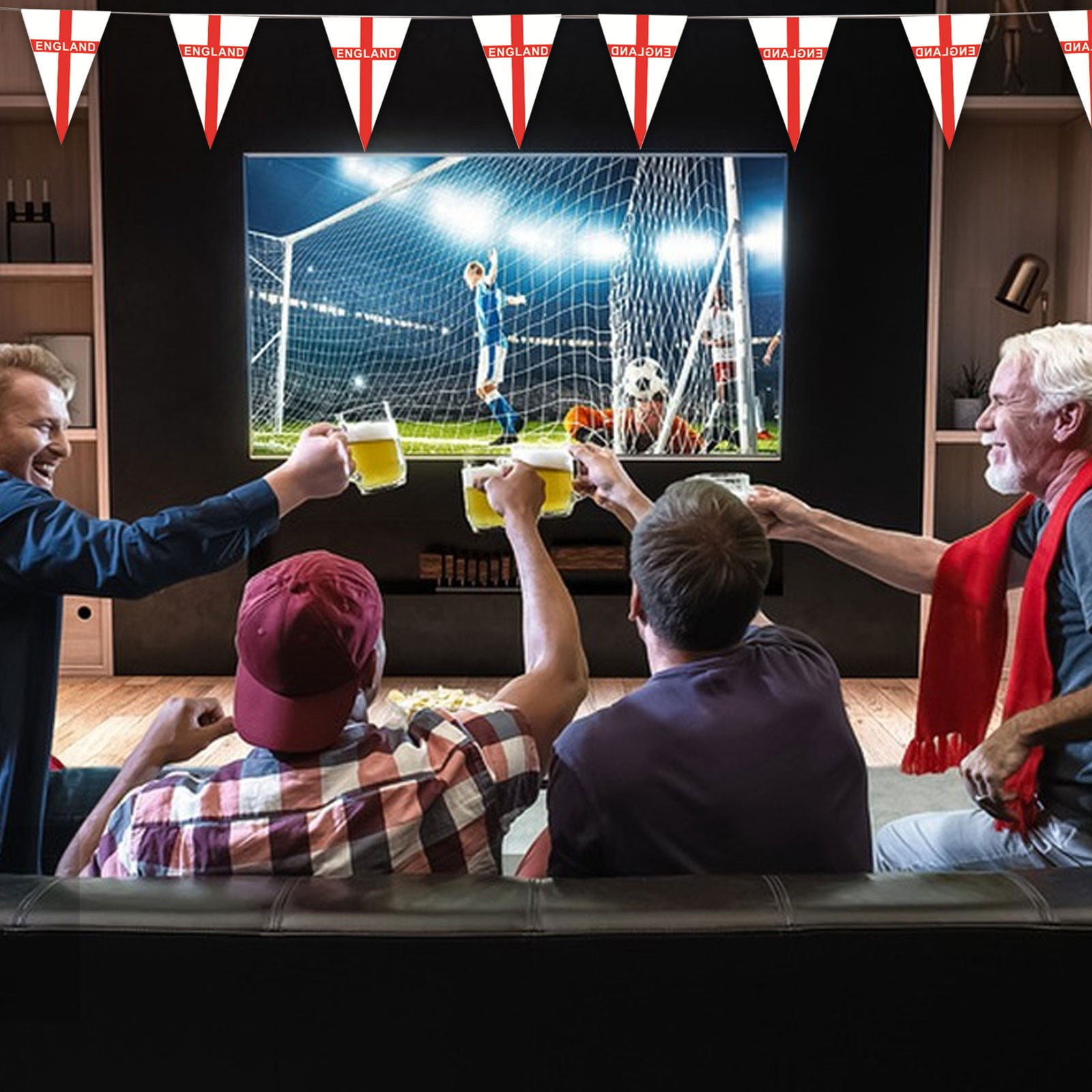 Canada String Flag Pennant Banner 25pc Canadian Flags Bunting Banner ...