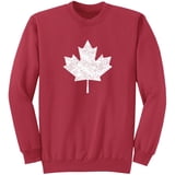 Canada Sweatshirt Canadian Maple Leaf Flag Country Pride Pullover ...