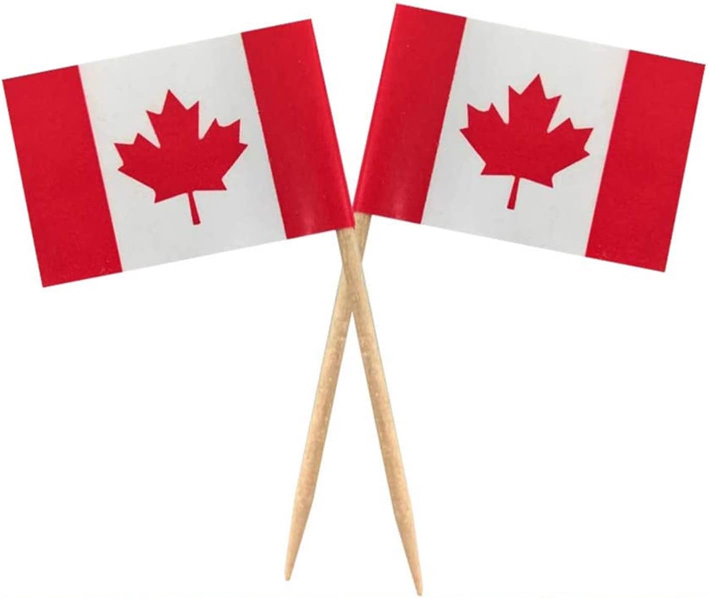 Canada Toothpick Flag | Canada Flag Small Stick Mini Hand Held Flags ...