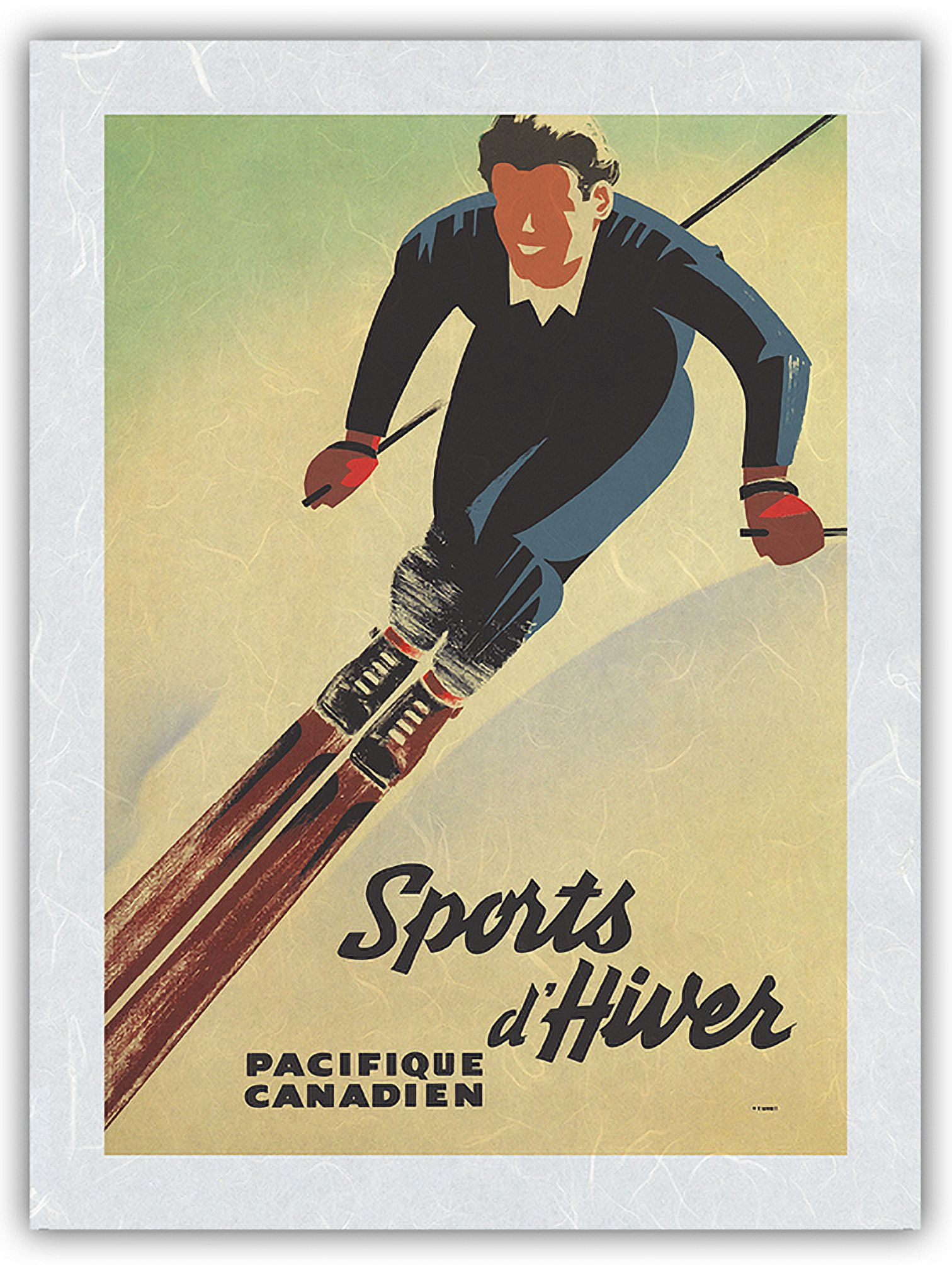 Canada Winter Sports (Sports d’Hiver) - Canadian Pacific - Vintage ...