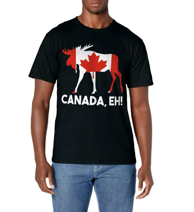 Canada, eh! Canadian Flag T-Shirt - Walmart.com