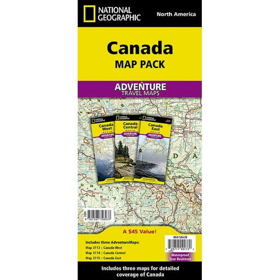 Canada [map Pack Bundle]: 9781597756037 - Walmart.com